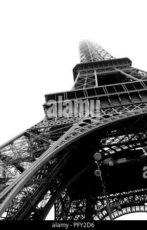 details of the Eiffel tower structure Stock Photo - Alamy