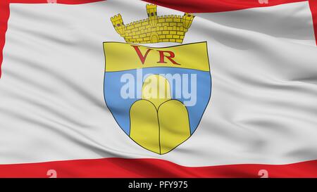 Victoria City Flag, Malta, Gozo Island, Isolated On White Background ...
