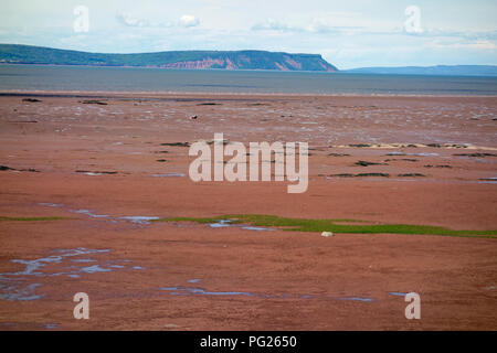 Cape Blomidon at Minas Basin, Nova Scotia Canada - part of the Glooscap ...