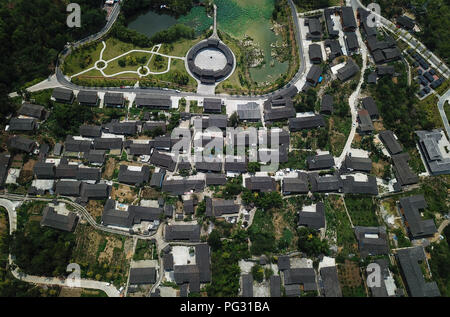 Zunyi, Zunyi, China. 23rd Aug, 2018. Zunyi, CHINA-Aerial photography of ...