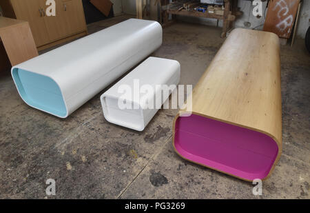 Velka Bystrice, Czech Republic. 21st Aug, 2018. Designer Jiri Duris ...