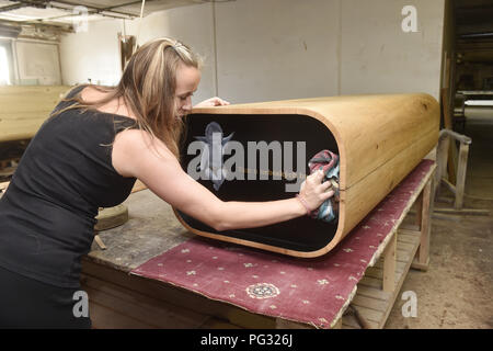 Velka Bystrice, Czech Republic. 21st Aug, 2018. Designer Jiri Duris ...