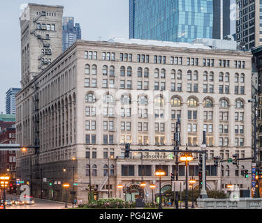 Auditorium Building by Louis Sullivan, in the Loop, Chicago, Illinois ...