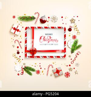 gift with bow, boxing day Stock Vector Image & Art - Alamy