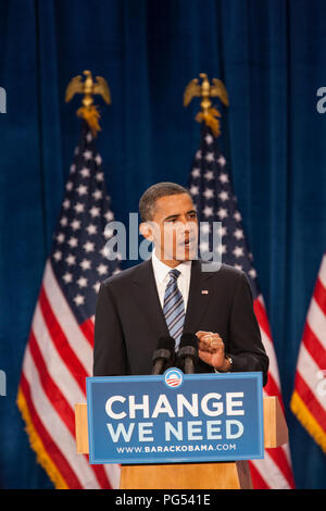 Barack Obama at Colorado School of Mines, Golden, CO Stock Photo - Alamy