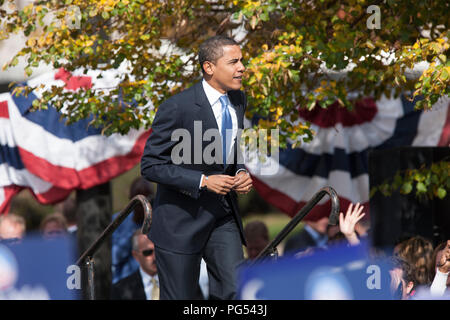 Barack Obama rally, October 26, 2008, Denver, Colorado Stock Photo - Alamy