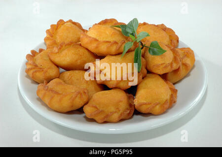 Angu Pastel / Corn Pastel / Brazilian food / tradicional food Stock ...