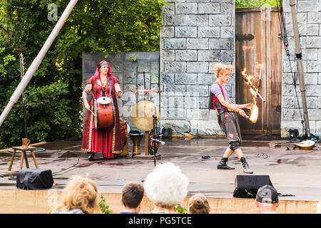 Medieval tournament with knights, performances, shows, food and drink ...