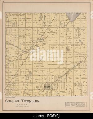 Atlas of Benzie County, Michigan - with maps of Michigan, United States ...