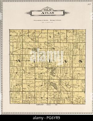 Atlas of Genesee County, Michigan - containing maps of every township ...