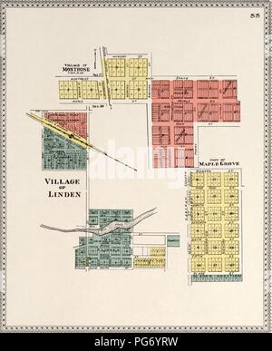 Atlas of Genesee County, Michigan - containing maps of every township ...