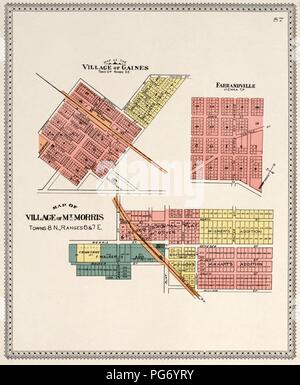 Atlas of Genesee County, Michigan - containing maps of every township ...
