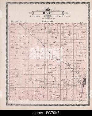 Atlas of Waushara County, Wisconsin - containing maps of villages ...