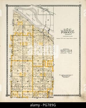 Atlas of Saunders County, Nebraska - containing maps of townships of ...
