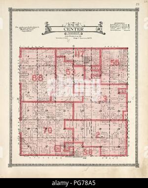 Atlas of Saunders County, Nebraska - containing maps of townships of ...