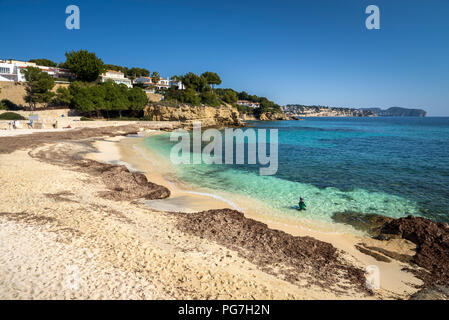 Fustera Beach, Spain Stock Photo - Alamy