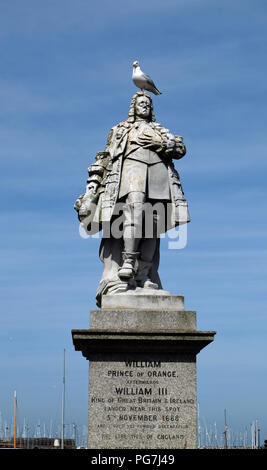 England Devon Brixham King William statue Stock Photo: 39263090 - Alamy