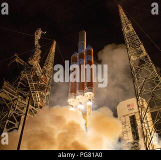 August 12, 2018 - Cape Canaveral, FL, USA - A United Launch Alliance ...