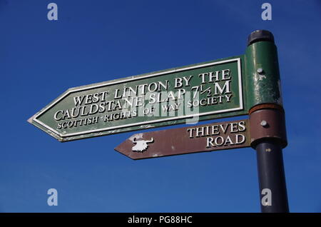 thieves road via cauldstane slap. John o' groats (Duncansby head) to ...