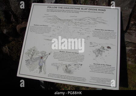 thieves road via cauldstane slap. John o' groats (Duncansby head) to ...