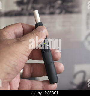 The new technology cigarette, hybrid cigarette, heatsticks, tobacco ...