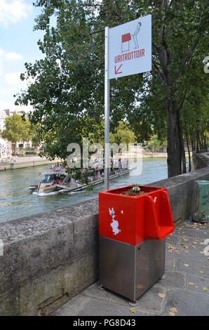 Open air urinal, France Stock Photo - Alamy