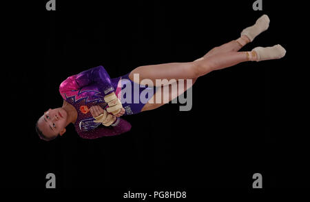 Jakarta. 24th Aug, 2018. Chen Yile of China competes during the ...