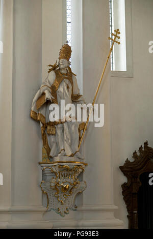 inside Wieskirche near Steingaden, Allgaeu, Bavaria, Germany Stock ...