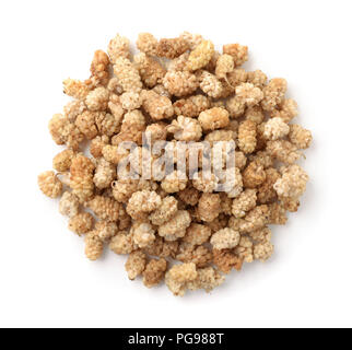 White mulberry berry closeup background with leaf Stock Photo - Alamy