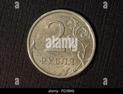 Russia coin,2007,two rubles Stock Photo - Alamy