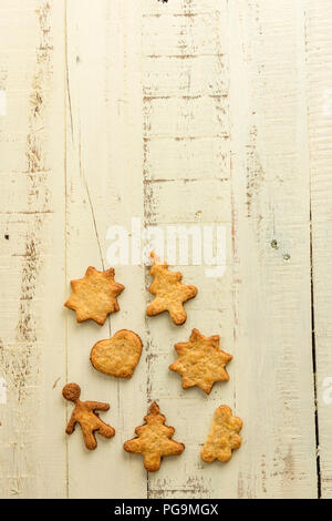 Home made cookies laid out on a table Stock Photo - Alamy