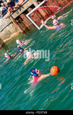 Lyme Splash Sea Water Polo Championships Stock Photo - Alamy
