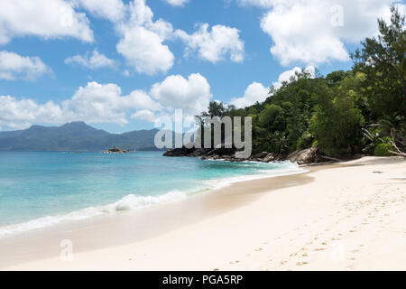 Anse Solei beach at the beautiful Seychelles Stock Photo - Alamy