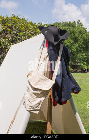 MCCONNELLS, SC (USA) - July 14, 2018: Reenactors in 18th Century ...