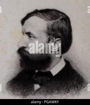 Portrait of Charles de Groux, print maker: Auguste Danse, (signed by ...