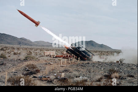 Ballistic Aerial Target System (BATS) missiles are prepared for ...
