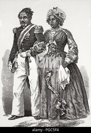 King Radama II of Madagascar Stock Photo - Alamy