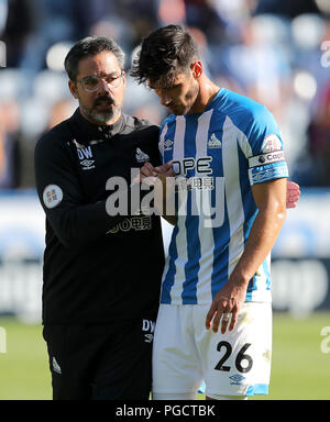 Christopher Schindler of Huddersfield Town during the Premier League ...