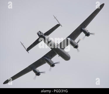 Avro Lancaster tail gun Stock Photo - Alamy