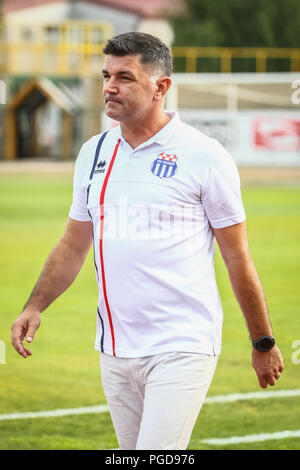 Portrait of Croatian soccer player Goran Milovic of Chongqing Dangdai ...