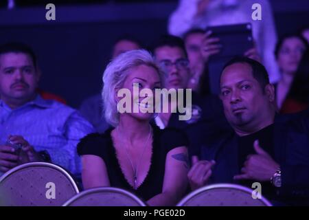 Marisela. Mexican singer Juan Gabriel, during his concert on the night ...