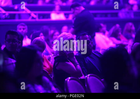 Marisela. Mexican singer Juan Gabriel, during his concert on the night ...