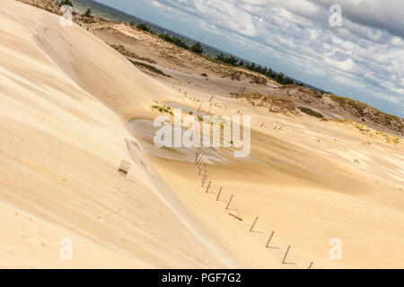 Leba dunes - beauty Polish National Park Stock Photo - Alamy