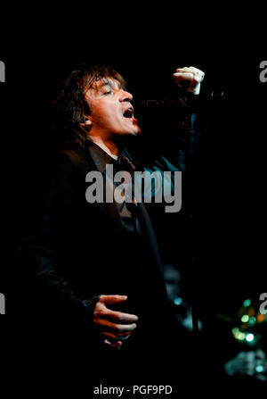 French singer Cali performing at the Nuits du Botanique festival in ...