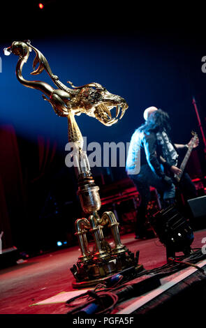Concert of the Belgian heavy metal band Channel Zero at the Crammerock ...