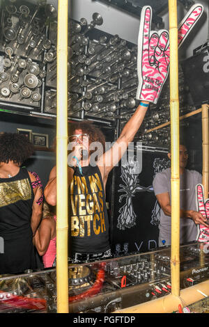 Las Vegas, USA. 25 August 2018. Redfoo pictured as Redfoo and the Party ...