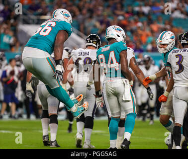 Miami Dolphins defensive tackle Davon Godchaux (56) seen during the ...