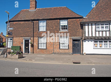 Marden Village House Kent Stock Photo - Alamy