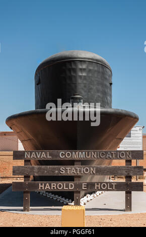 Naval Communication Station Harold E. Holt near Exmouth, Australia ...