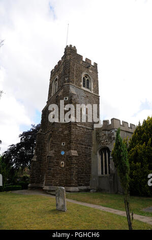 St Mary's Church, Harlington, Bedfordshire. St Mary’s is built of ...